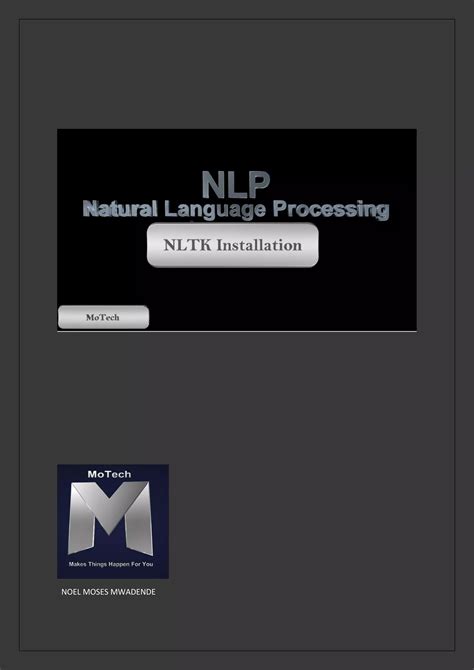 Nltk Installation Guide Pdf Nltk Installation Guide Pdf