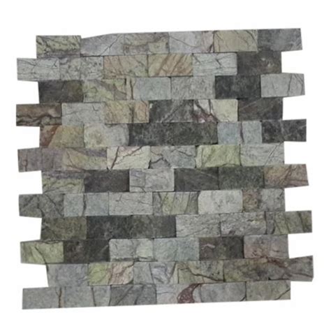 14mm Stone Wall Cladding Bidasar Mosaic Tile Size 2x4 Feet600x1200