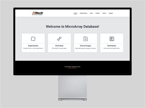 Alltech Dna Microarray Database Platform Streamline