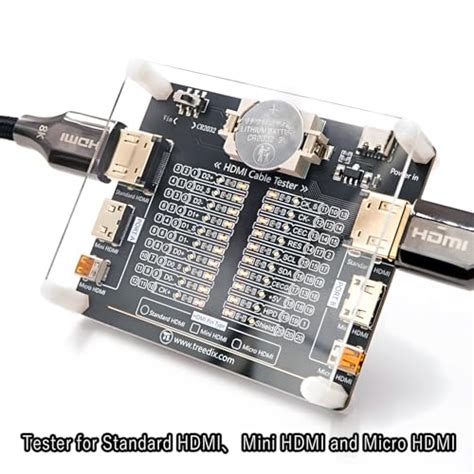 Cable Tester Board For Hdmi Cable Tester Checker 20 Led Light Status I Treedix Official