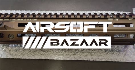 Nieuwe Daniel Defense Mk18 Ris3 M Lok Handgaurd Airsoft Bazaar