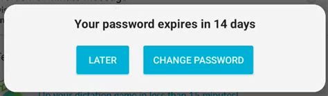 Mobile Voice Android Password Expires