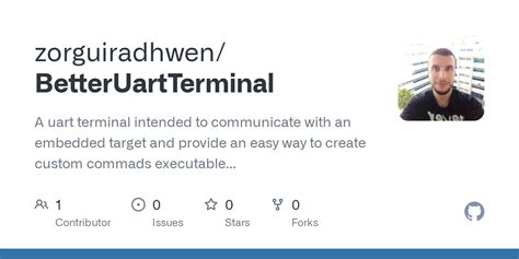 GitHub Zorguiradhwen BetterUartTerminal A Uart Terminal Intended To Communicate With An
