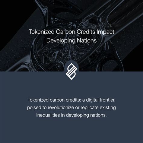 Tokenized Carbon Credits Impact Developing Nations → Scenario