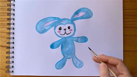 Как нарисовать ЗАЙЧИКА Youtube