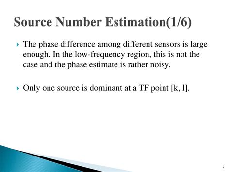 ppt source number estimation and clustering for undetermined blind