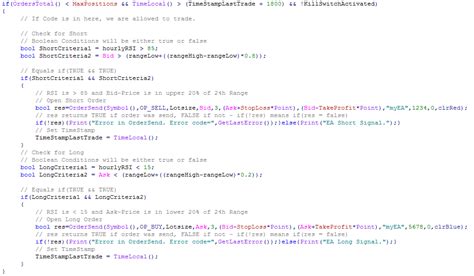 Expert Advisor Programmierung Für Den Metatrader In Mql4 Smartmoneynews