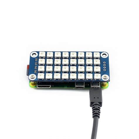 True Color Rgb Led Hat For Raspberry Pi Colorful Display