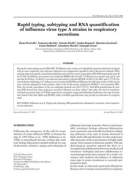 pdf rapid typing subtyping and rna quantification of influenza virus