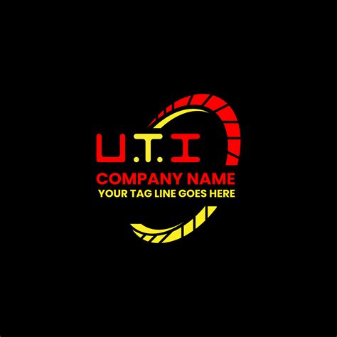 Uti Letter Logo Vector Design Uti Simple And Modern Logo Uti
