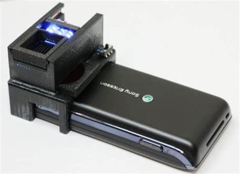 cell phone based sensor for detection of e coli
