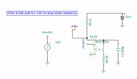 Tca9617a The Placement Of Series Resistor At Bus B Interface Forum Interface Ti E2e