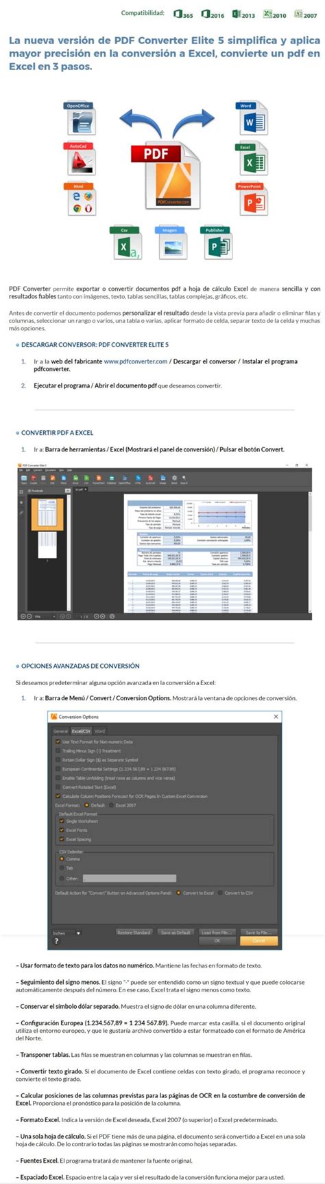 Convertir Un PDF A Excel En Pasos Profesor De Power BI Y Excel Clases De Power BI Y Excel
