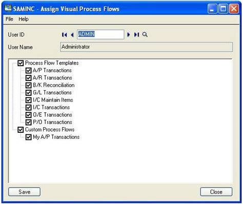 Visual Process Flow For Sage 300 Erp