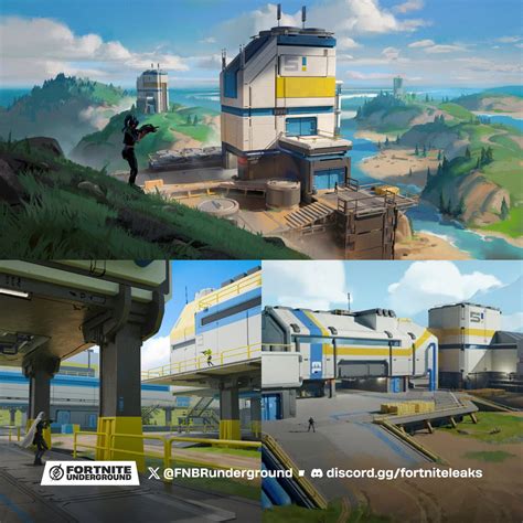 Concept Art For The New Elite Stronghold Map In Fortnite Reload 🎨