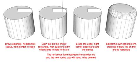 Sketchups Way Of Making A Fillet Pro Sketchup Community