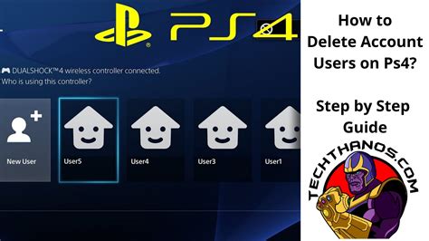 How To Delete User Account On PS Step By Step Guide Tech Thanos
