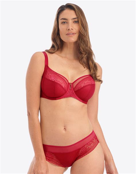 Fantasie Ann Marie Side Support Bra Red Brastop Uk