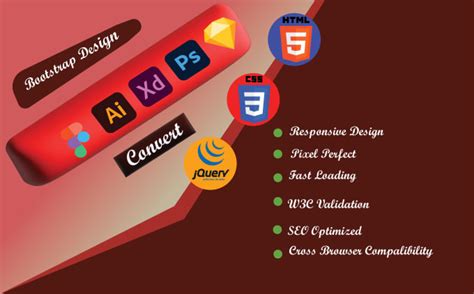 Create Website From Psd To Html Css And Javascript By Ahmedgul Fiverr