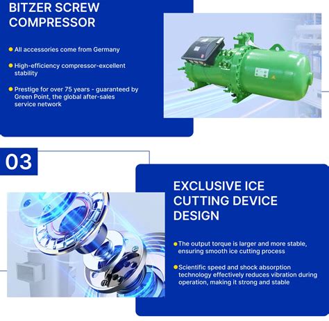 เครื่องทำท่อน้ำแข็งขนาดกระบอกสูบ 3 ตันสำหรับการขายสำหรับการรับประทานอาหารผู้ผลิตจีน ราคาโรงงาน