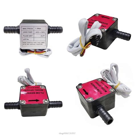 3 Flow Meter Indicator Sensor Counter Hall Flowme Grandado