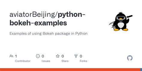 Github Aviatorbeijingpython Bokeh Examples Examples Of Using Bokeh