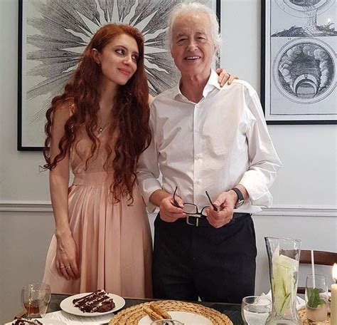 Jimmy Pages Girlfriend Was In Seventh Heaven At Her 30th Birthday