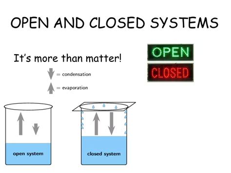 Ppt Open And Closed Systems Powerpoint Presentation Free Download Id 9267288