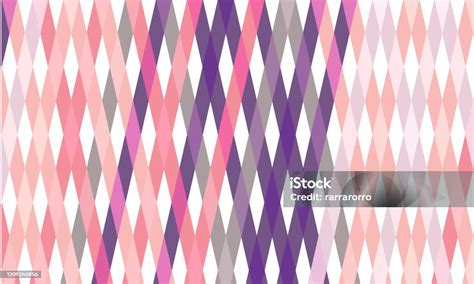 서로 다른 색상으로 최면 패턴을 만드는 중첩 대각선의 시퀀스로 구성된 기하학적 패턴 배경 0명에 대한 스톡 벡터 아트 및 기타