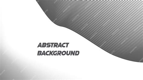 Premium Vector Abstract Gray Wave Lines Pattern On White Background Design Image Wallpaper