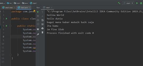 Tutorial Alur Print Dan Eksekusi Pada Java Masyarakatpintar