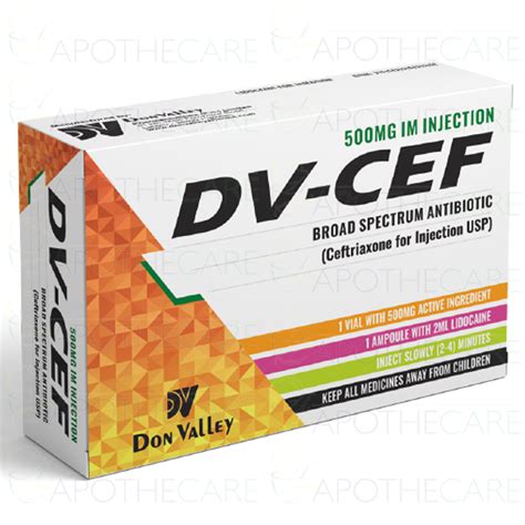 Dv Cef Im Inj 500mg 1vial 1amp Ailaaj