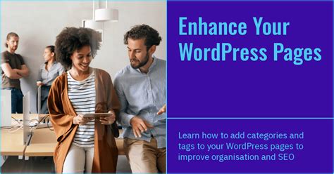 How To Add Categories Or Tags To Default WordPress Pages