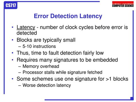 Ppt Detection Of Control Flow Errors Survey Of Hardware And Software
