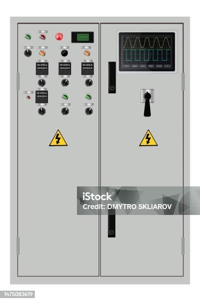 제어판 생산 제어판 및 컴퓨터 장치 제어 터치패드 벡터 그래픽 개념에 대한 스톡 벡터 아트 및 기타 이미지 개념 개발