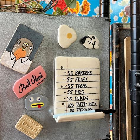 Personalize Your Space With Diy Air Dry Clay Magnets Diy Pottery Diy