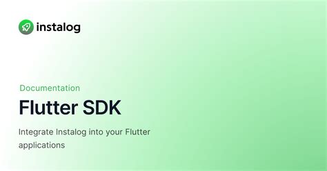 Flutter Sdk Instalog Documentation