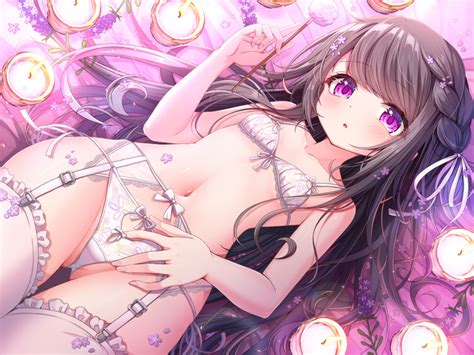 Matokechi Original Commentary Request Highres Non Web Source 1girl O Black Hair Bra