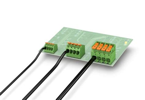 Lever Actuated Pcb Terminal Blocks Phoenix Contact