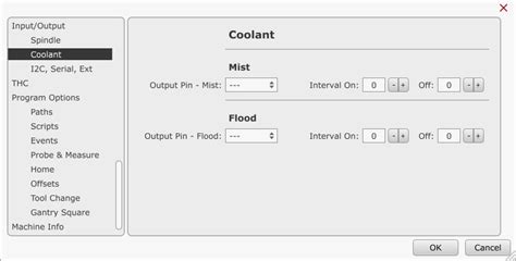 Inputoutput Coolant Cnczone