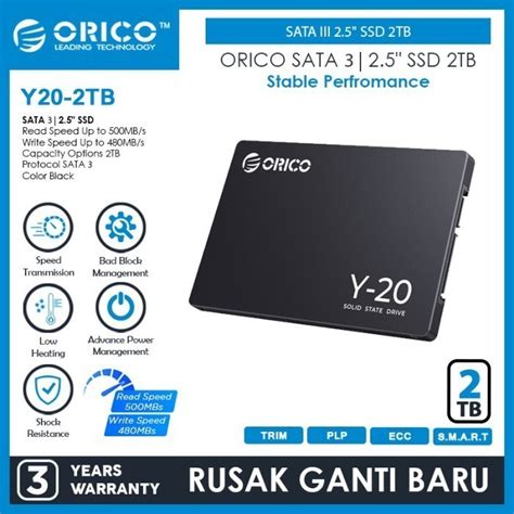 Jual Orico Sata Ssd Gb Gb Gb Tb Y Shopee Indonesia