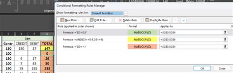 Conditional Formatting Logic Issue Rexcel