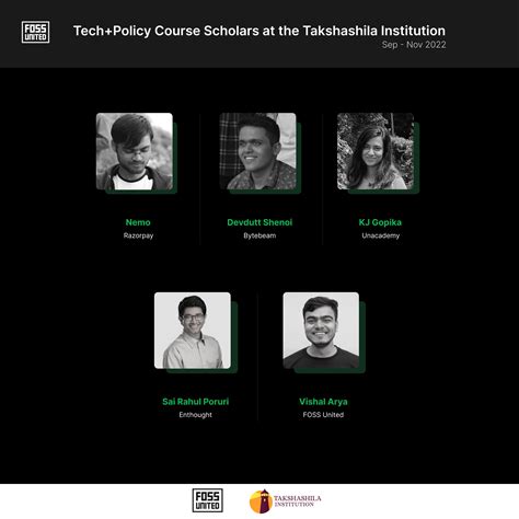 technology policy course scholarship for foss devs policy foss united