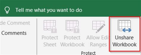 Fixed Unshare Workbook Option Greyed Out In Excel Excel Insider
