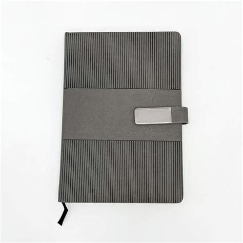 Notebook With Metal Clasp Stylish And Professional Journal