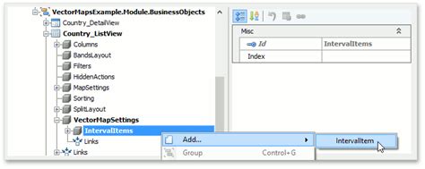Display Areas On A Vector Map Xaf Cross Platform Net App Ui And Web
