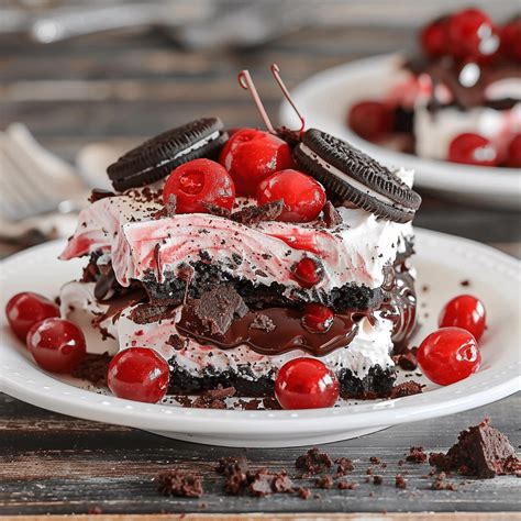 Quick And Delicious Black Forest Oreo Dessert Recipe