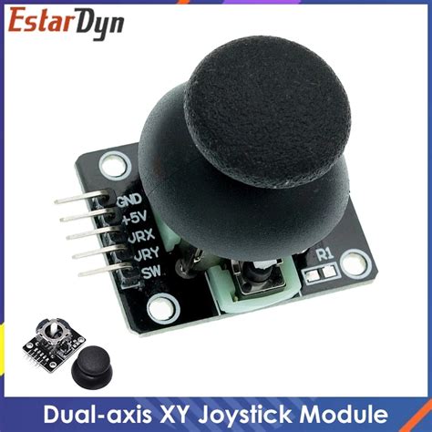 for arduino dual axis xy joystick module higher quality ps2 joystick control lever sensor ky 023