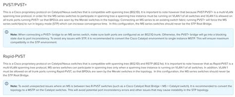 Perdida De Comunicacion Entre Switch Catalys Y Meraki Cisco Community