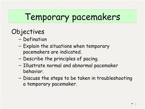 Temporary Pacemaker 2pptx Pptx